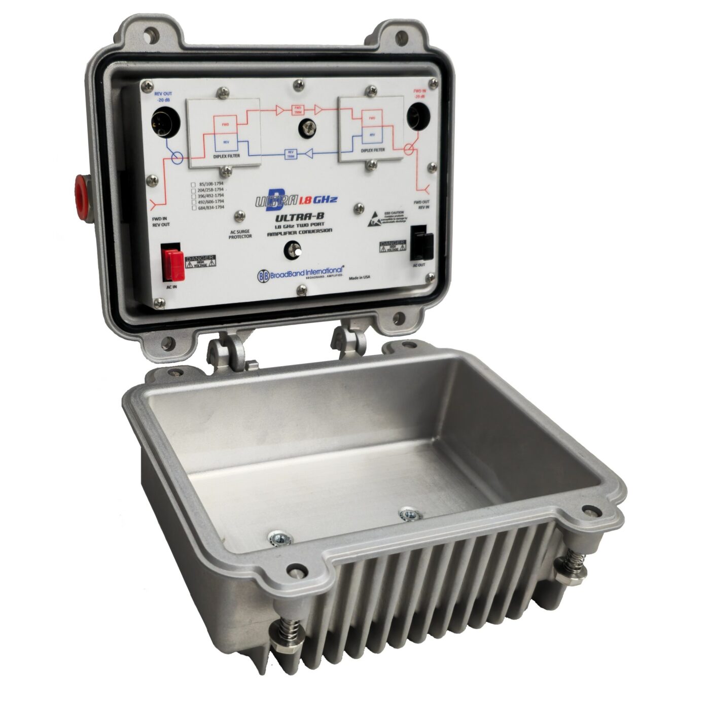 Ultra Series Smart Booster Amplifier, 1.8 GHz, ULTRA-B GainMaker ...